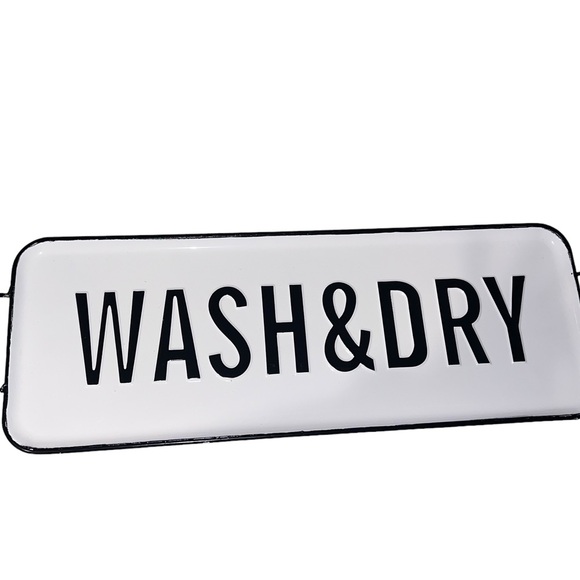 Wall Decor | New Wash Dry Sign Can Be Hung Or Put Down | Poshmark